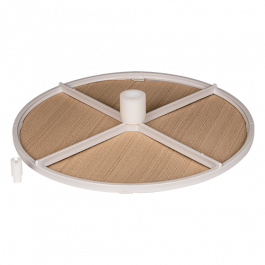 Turntable, PTFE, fabric