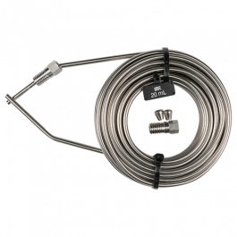 20 mL sample loop, 1/8" OD stainless steel