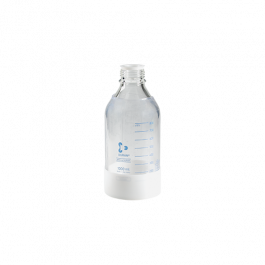 250 mL Safety Coated Glass Bottle