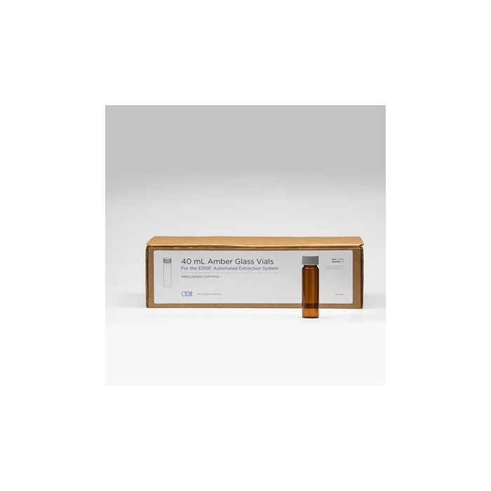 40 mL Amber Glass Collection Vials