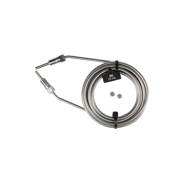 10 mL sample loop, 1/8" OD stainless steel