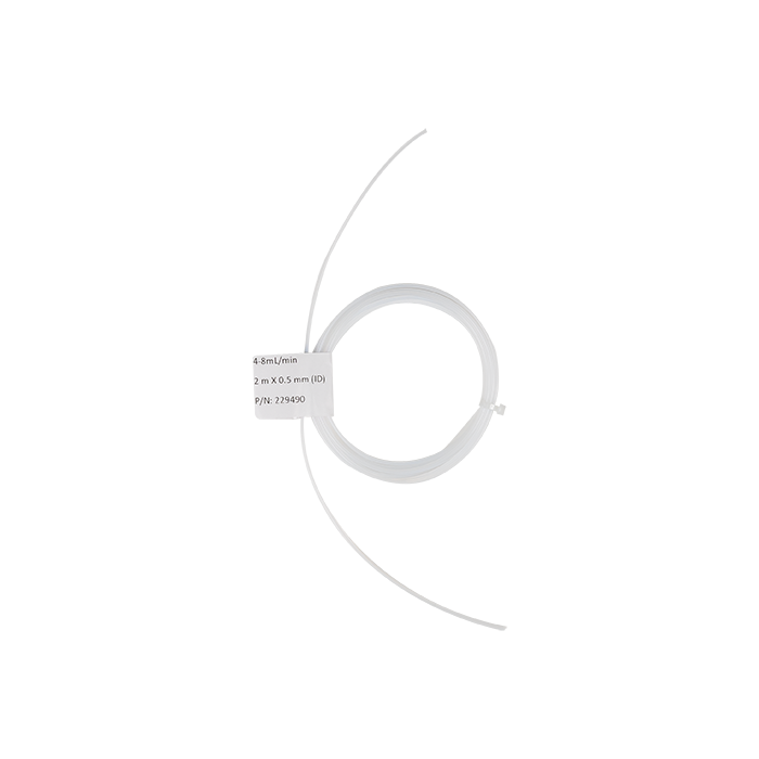 Delay Coil for 4-8 mL/min (2 m length, 0.5 mm ID)