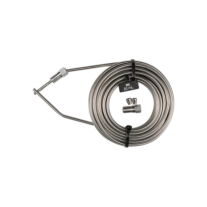 20 mL sample loop, 1/8" OD stainless steel