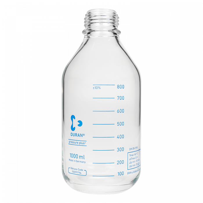 1 L Glass Solvent Bottle