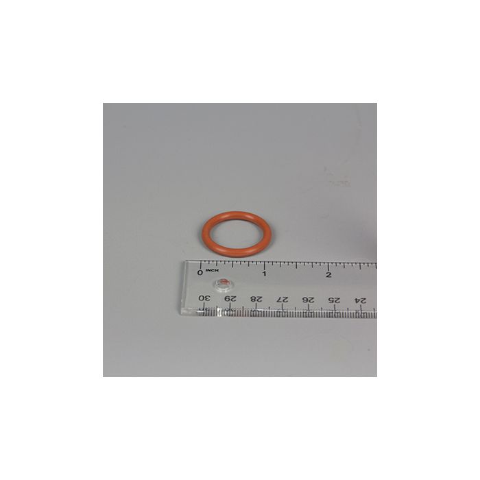 Red-Orange Silicone O-Ring